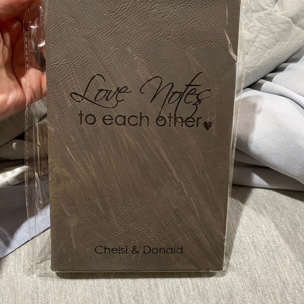 Love Notes Journal | Valentines Day Gift for Her | Couples Journal ...
