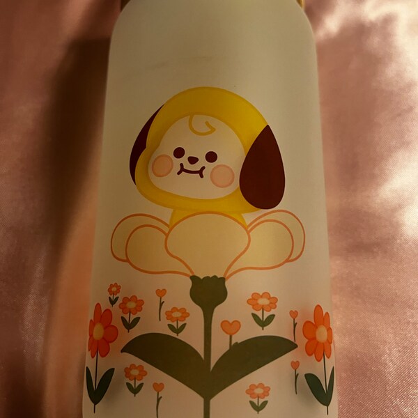 Jin the Astronaut Astronaut BTS Merch Frosted Beer Can Glass With ...