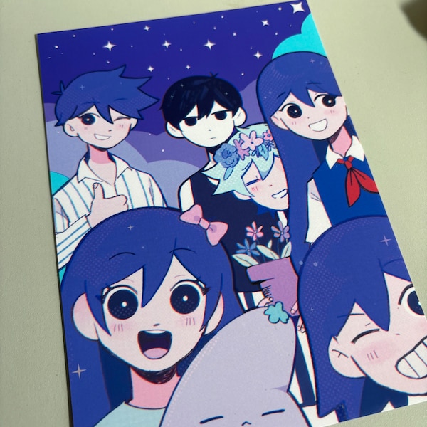 Omori Art Print - Medium / Large Size Available - Etsy