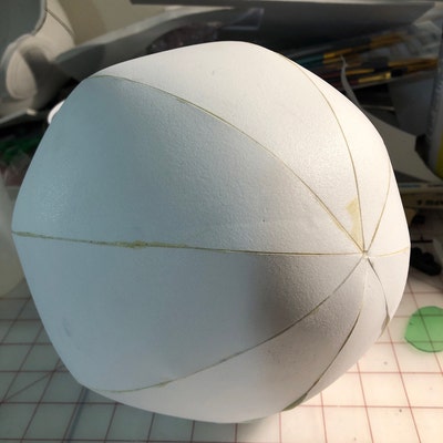 EVA Foam Spheres Cosplay PDF Pattern Template Digital Instant Download ...