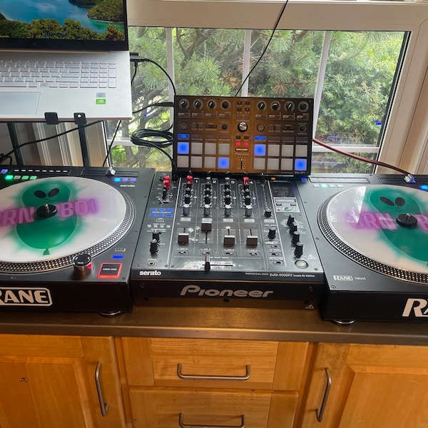 YOUR Logo *custom RANE 12 Control Vinyl Pair - Etsy