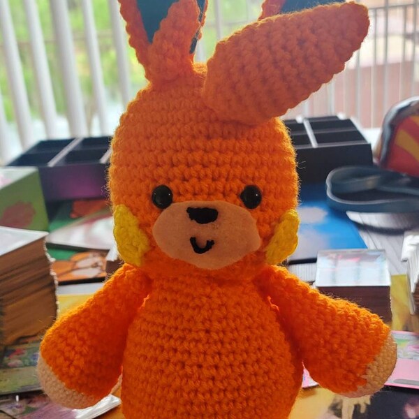 Pawmi Amigurumi Crochet Pattern - PDF File - Pokemon Inspired Tutorial ...
