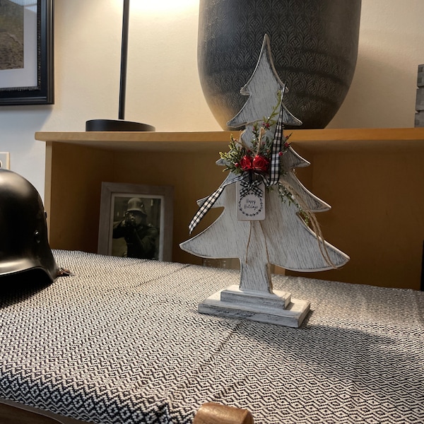 Modern Rustic Larger Pattern Christmas Ornaments, Neutral Matte, Boho ...