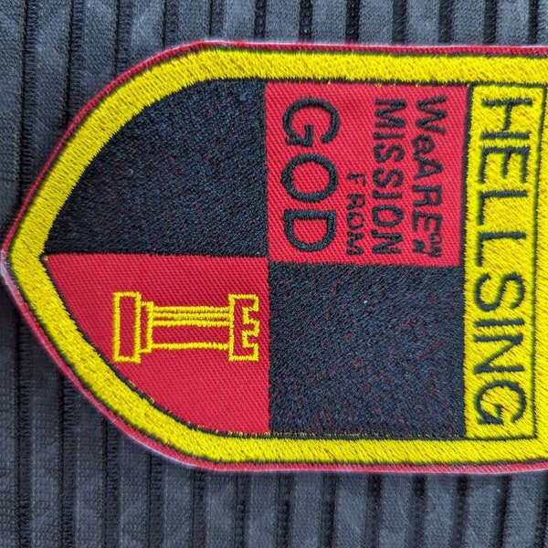 Hellsing Embroidered Patch for Cosplay - Based on the Anime / Manga ...