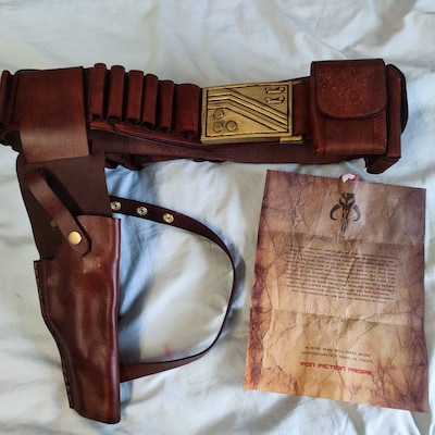 Book of Boba Fett Inspired Belt and Holster - Etsy