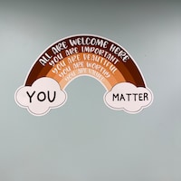 Diversity Rainbow Bulletin Board Decor: Positive Affirmations Classroom ...