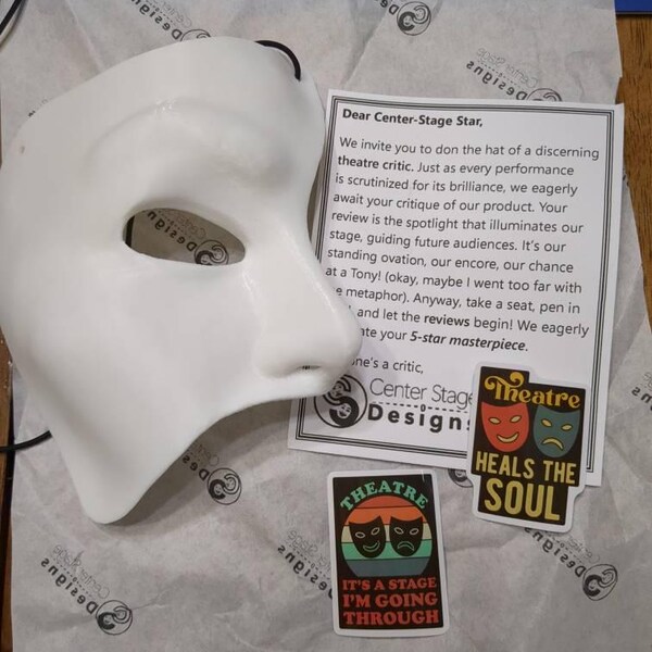 Phantom of the Opera Mask | Phantom Mask | Broadway Theatre Mask ...