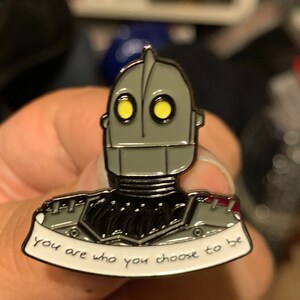 Iron Giant Enamel Pin - Etsy