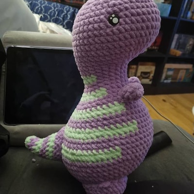 Crochet Pattern: Timothy the T-rex - Etsy