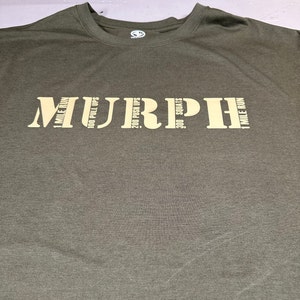 Crossfit Murph Shirt Decal Design - Etsy