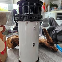 Handmade Ceramic Lighthouse Lindesnes, Tiny Clay Lighthouse, Miniature ...