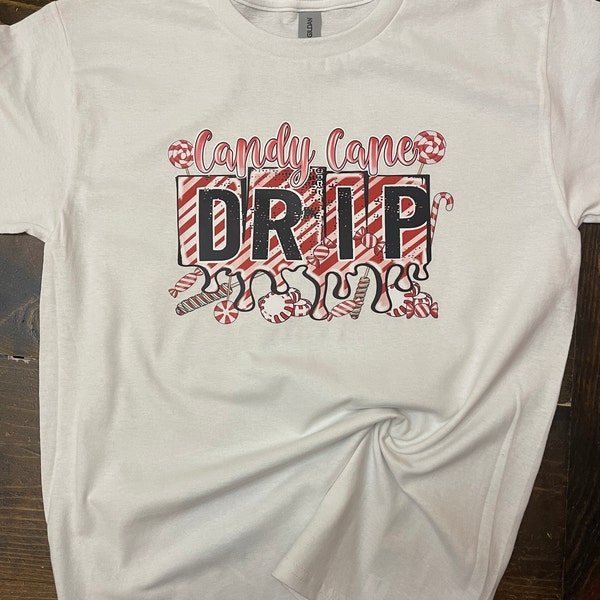 Candy Cane Drip Png, Candy Png, Christmas Png, Digital Download , Candy ...