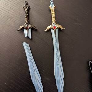 Luminous Glitchpop Knife Full Scale Handmade Metal Glitchpop Dagger ...