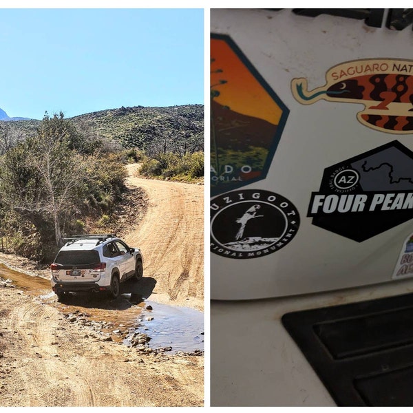 Sticker: Heartbreak Ridge Trail - Etsy