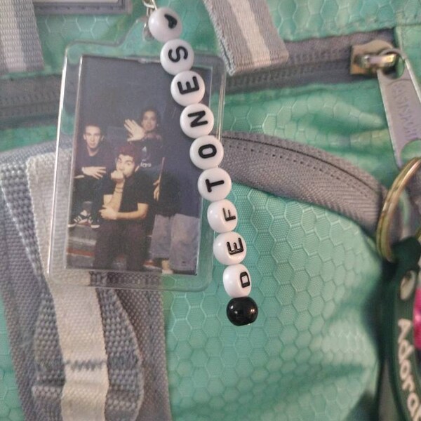 Deftones Chino Moreno Beaded Acrylic Keychain - Etsy
