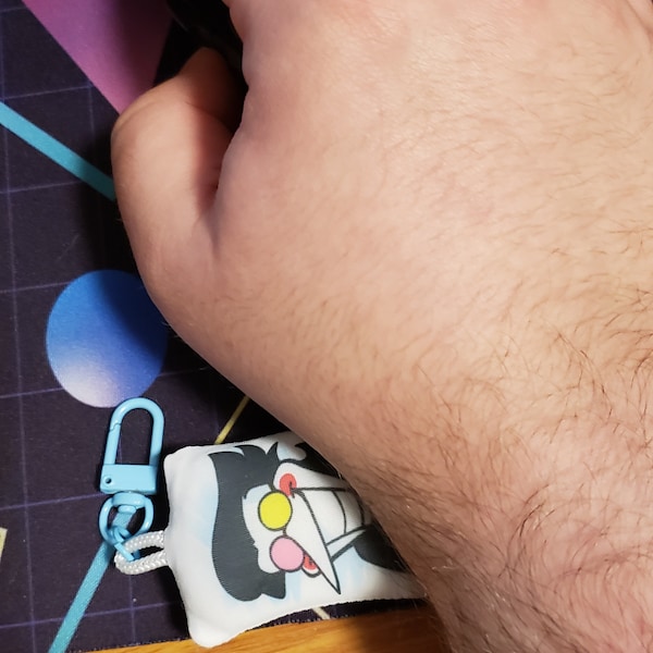Spamton Deltarune Body Pillow Mini Dakimakura Replica Keychain - 4" - Etsy
