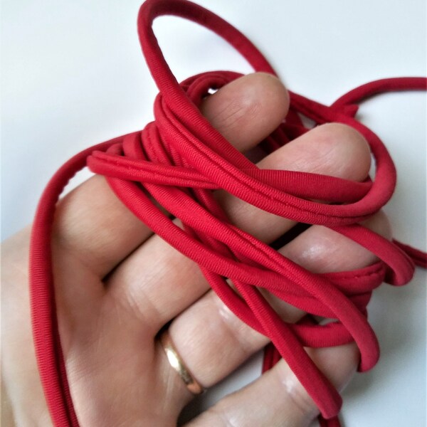 3mm Semi Translucent Rubber Cord Hollow & Solid, Semi Translucent ...