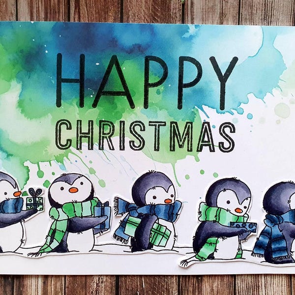 Blue Green Watercolor Digital Paper - Abstract Ink Splash Texture Pack ...