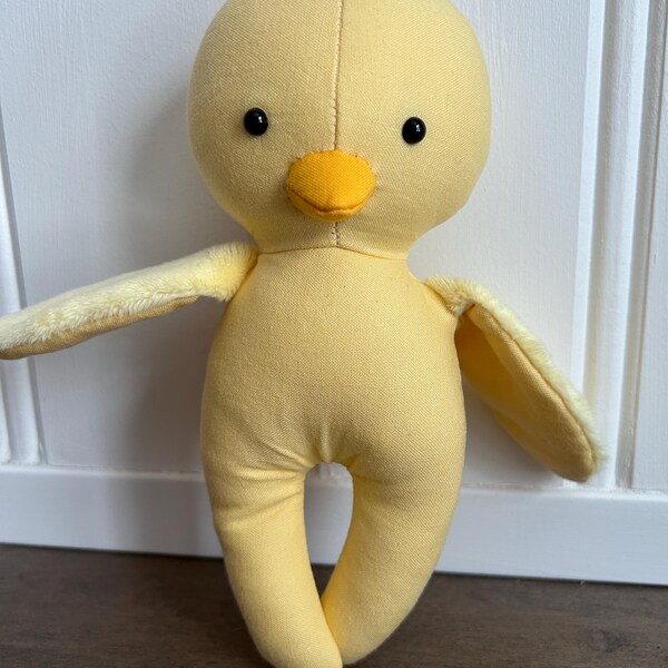 Baby Chick Doll Sewing Pattern, Toy Pdf Sewing Pattern, Tiny Doll ...