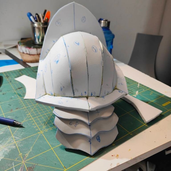 Soldier Shoulder Armor Pattern - Digital Download | PDF - Etsy