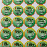 Uber Eats Delivery Stickers for Gig Workers. Custom Personalized Uber ...