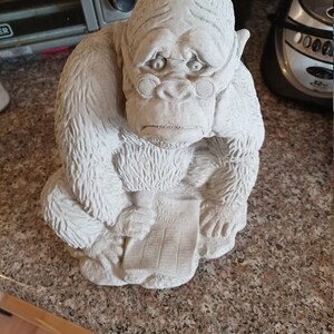 Middle Finger Concrete Statue Flipping off Garden Statue | Etsy