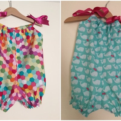 Baby Romper Pdf Sewing Pattern, Easy Romper Pattern Sizes 3 Months to 4 ...