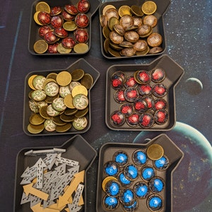 Call of Cthulhu Arkham Horror Tokens Full Set Arkham Horror - Etsy