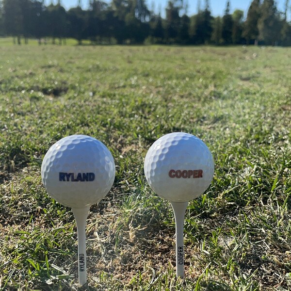 100 Personalized Golf Tee Gift Set - Great Holiday / Christmas Gift! - Etsy