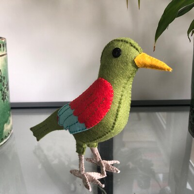 PDF Pattern to Make a Felt Crow. - Etsy