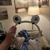 Frog Headset Attachment - Froggy Headphone Ears - Kawaii Gaming ...
