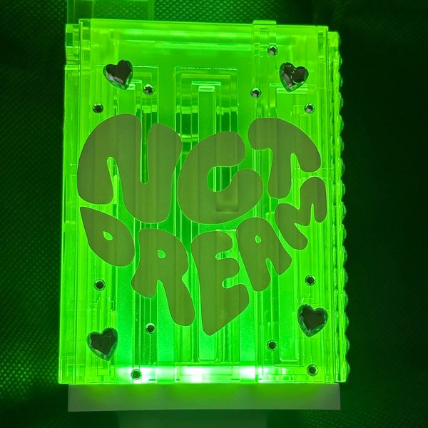 NCT DREAM Hello Future Logo Lightstick Neobong Vinyl Decal Sticker - Etsy