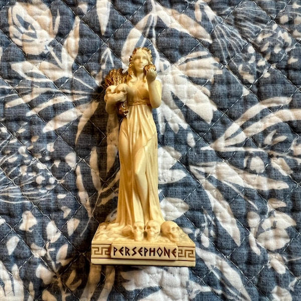 Vintage Hebe Mini Statue Small Hand-painted Ancient Greek Goddess of ...