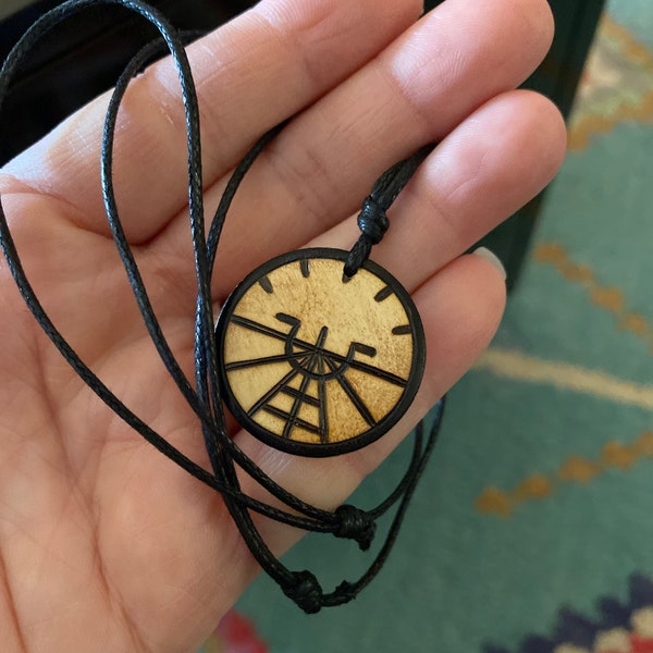 Aviation Attitude Indicator Necklace, Aeroplane Enthusiast ...