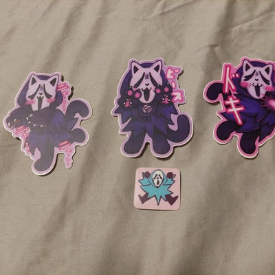 Moshi Moshi Slasher Stickers - Etsy