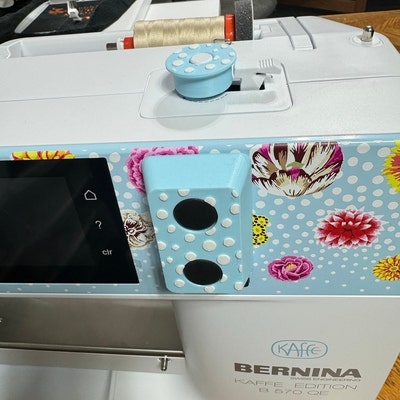 Set: Bernina Kaffe Themed Bobbin and Knob Guard Bernina Special Edition ...