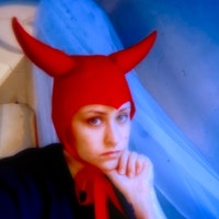 Red Devil Horn Hat Devil Vintage Bonnet Devil Latex Hood - Etsy Australia