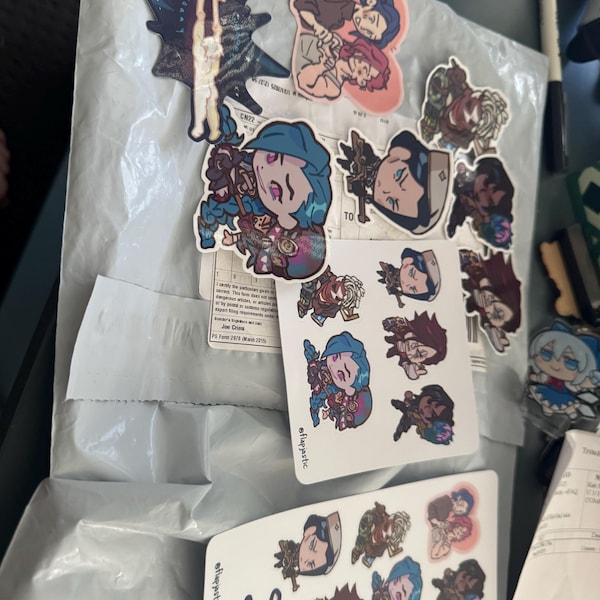 Arcane Season 2 Vinyl Stickers - Etsy