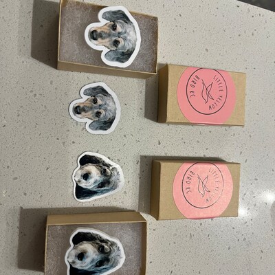 Custom Pet Pin Personalized Dog Acrylic Brooch Custom Cat Photo Jewelry ...