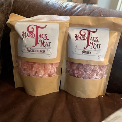 Sassafras Hard Tack Candy, Rock Candy, Old-fashioned, Homemade, Glass ...