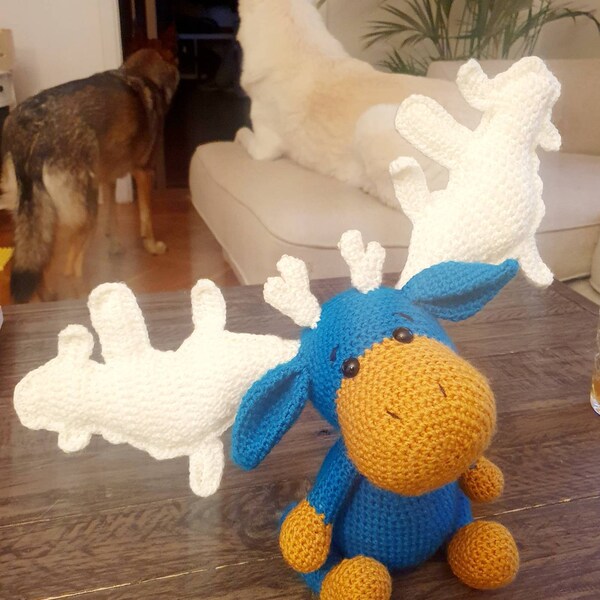 Amigurumi Crochet Pattern - Paddy the Irish Elk (ENGLISH ONLY) - Etsy