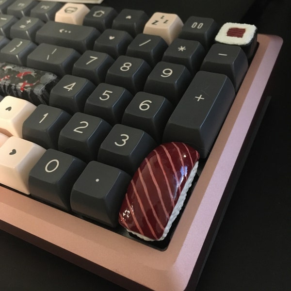Tuna Sushi Keycaps Handmade Resin Custom Artisan - Etsy