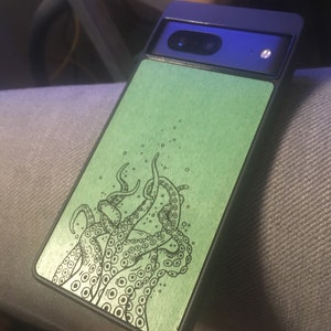 Cherry Sitka real Wood iPhone Case iPhone 15 Pro, 14, 13 Samsung Galaxy ...