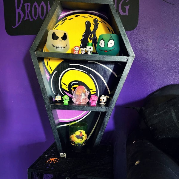 Nightmare 2ft Coffin Shelf - Etsy
