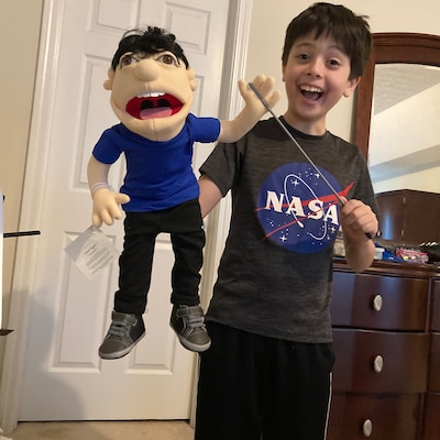 Jeffy's Girl Friend Crystal Puppet From the Youtube - Etsy