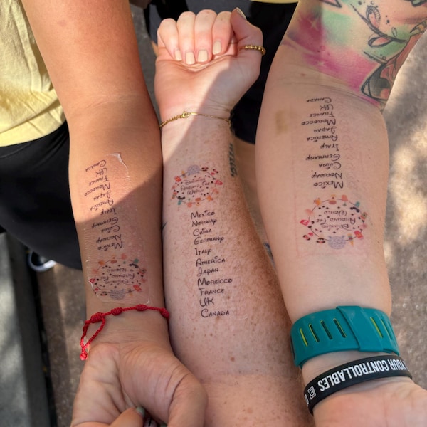 Child Safety Tattoo, Non Verbal, If Lost Tattoo, Emergency Contact ...