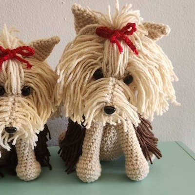 Amigurumi Yorkie Tutorial Pattern Crochet PDF - Etsy