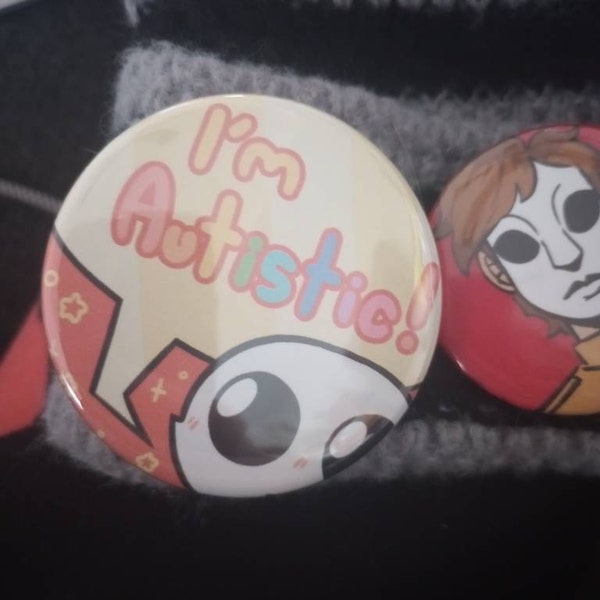 TBH Autism Creature YIPPEE "i'm Autistic!" Pins/buttons (2.25 IN) - Etsy