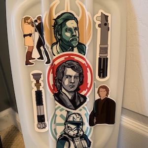 Star Wars Sticker Luke Skywalker / Vinyl Sticker / Laptop | Etsy