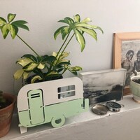 Airstream Travel Trailer Camper Flower Planter Gifts for Him Gifts for ...